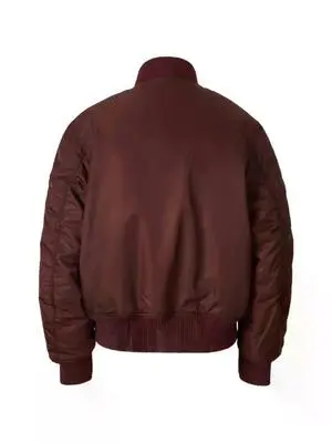 Off-White Logo-patch Zip-up Bomber Jacket