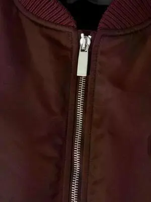 Off-White Logo-patch Zip-up Bomber Jacket