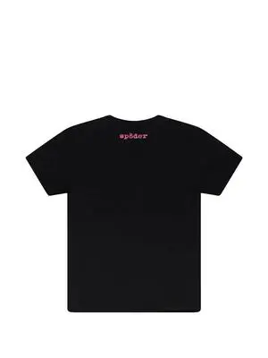 SP5DER Graphic Print T-shirt - Black
