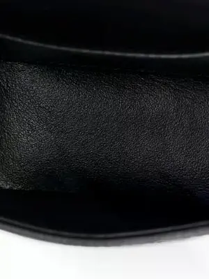 Celine Claude Shiny Calfskin Mini Belt Bag - Black