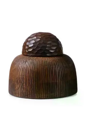 ZANAT Stambol Sculptural Container - Brown