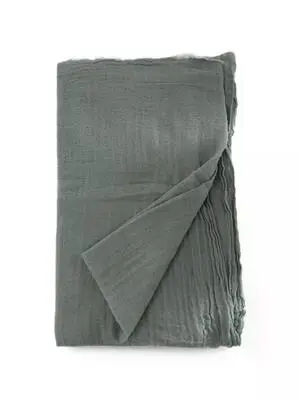 Rick Owens Frayed Cashmere-blend Scarf - Green