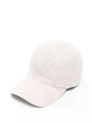 Eleventy Cashmere Baseball Cap - Neutrals