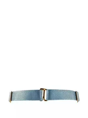 BORDELLE Pearl Embellished Collar - Blue
