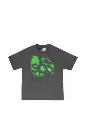 SP5DER Fingerprint Logo-print T-shirt