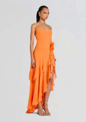 Retrofete Samara Silk Chiffon Dress - Arianzo