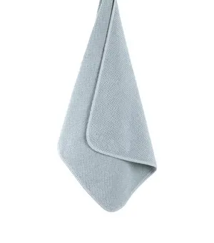 GRACCIOZA Bee Waffle Extra-large Hand Towel - Blue