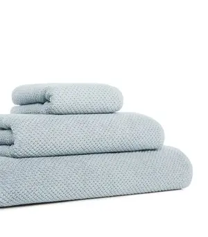 GRACCIOZA Bee Waffle Extra-large Hand Towel - Blue
