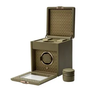 Wolf Earth Single Watch Winder With Storage