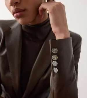 Ralph Lauren Parker Leather Blazer