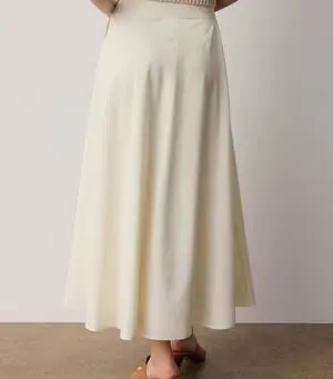 Ralph Lauren Kenzie Wool-blend Midi Skirt