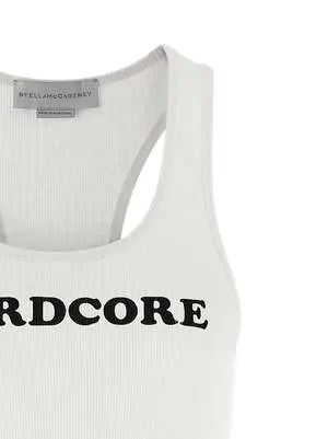 Stella McCartney Top Slogan 'hardcore