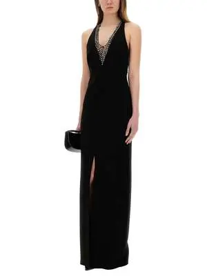 Max Mara Century" Halter Neck Gown