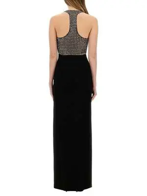 Max Mara Century" Halter Neck Gown