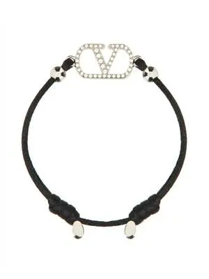 Valentino Garavani Vlogo Signature Bracelet - Black