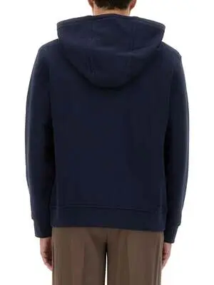 Etro Zip-up Hoodie - Blue