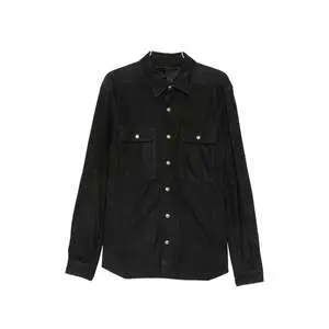 Rick Owens Jackets Shirt Jackets - Black