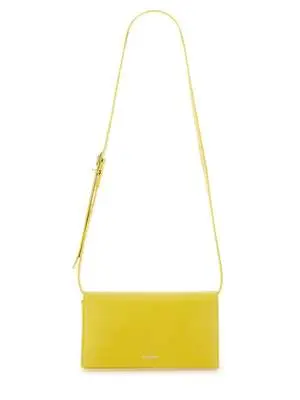 JIL SANDER Leather All-day Bag - Yellow