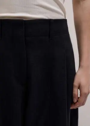 ME+EM Tailored Barrel Leg Trousers