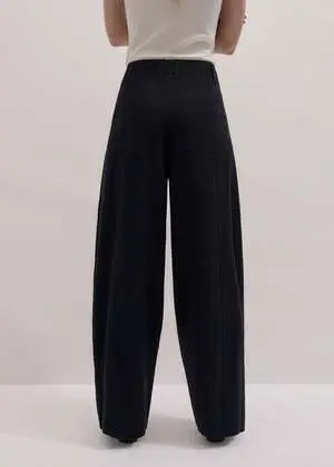 ME+EM Tailored Barrel Leg Trousers