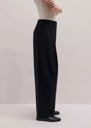 ME+EM Tailored Barrel Leg Trousers