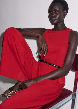 ME+EM Tailored Wide Leg Jumpsuit