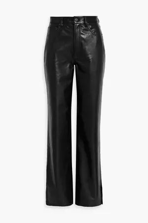 ANINE BING Roy Straightleg Pants - Black
