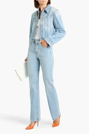 Victoria Beckham Julia Highrise Straightleg Jeans