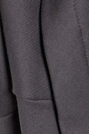 Dries Van Noten Oversized Ruched Cotton Jersey Jacket