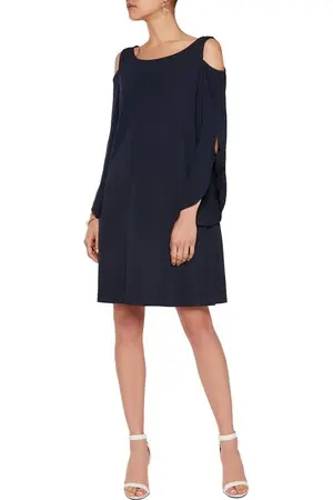 Iris & Ink Amelia Coldshoulder Stretchjersey Dress
