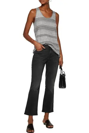 Duffy Striped Cashmere Tank