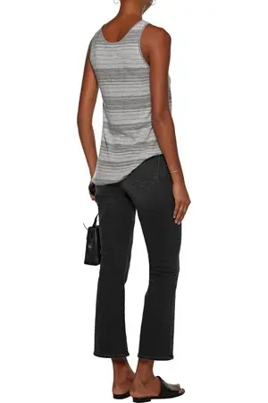 Duffy Striped Cashmere Tank