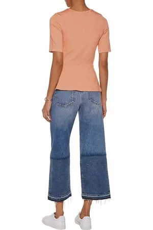 Kain Hatton Striped Stretchmodal Peplum Top