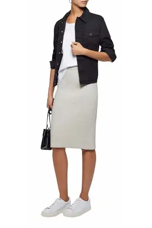 Duffy Stretch-knit Pencil Skirt