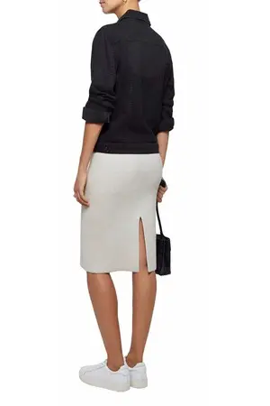 Duffy Stretch-knit Pencil Skirt