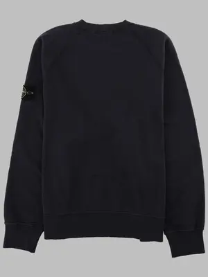 Stone Island Logo Patch Sweatshirt - Blue