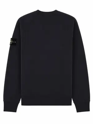 Stone Island Logo Patch Sweatshirt - Blue