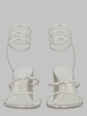 Rene Caovilla Cleo" Embellished High Heel Sandals