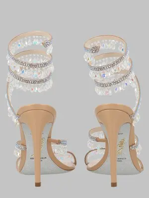 Rene Caovilla Chandelier" Stiletto Sandals