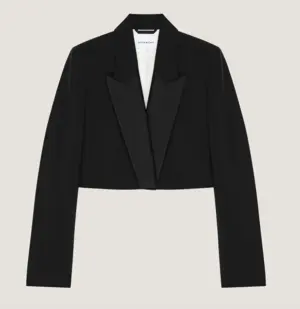 Givenchy Cropped Jacket - Black