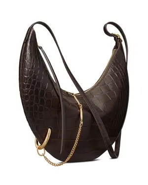 Tory Burch Pierced Embossed Leather Crossbody