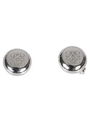 Loewe Anagram Earrings - Silver