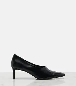 Khaite Cecilia Leather Pumps