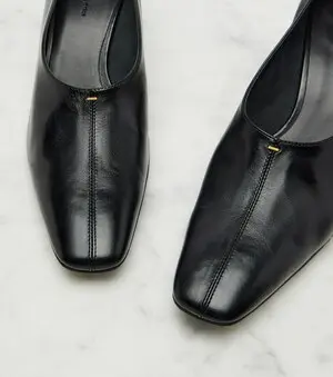 Khaite Cecilia Leather Pumps