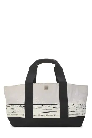 Chanel Multicolor Sportline 'cc' Wave Tote