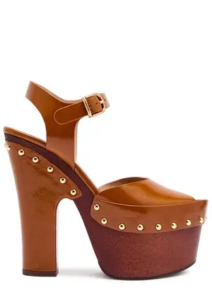 Chloé Meret Platform Clogs