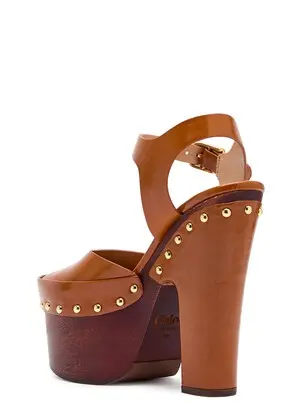 Chloé Meret Platform Clogs