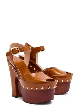 Chloé Meret Platform Clogs