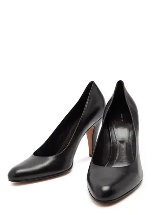 THE ROW Ornella 95 Leather Pumps