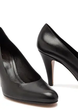 THE ROW Ornella 95 Leather Pumps